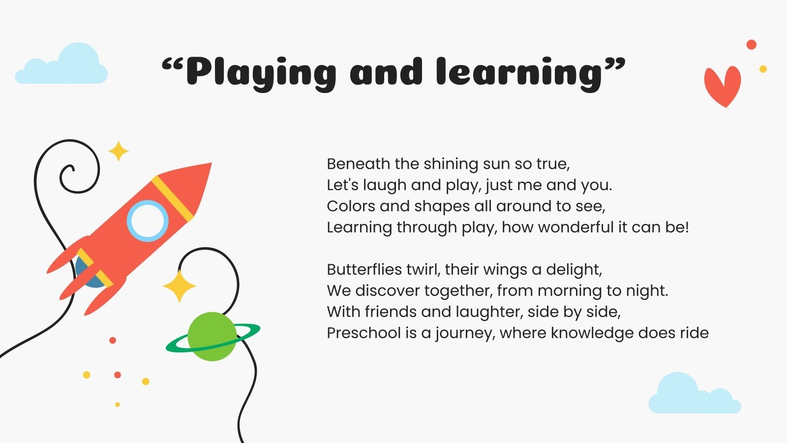 Short Poems For Kids Presentation