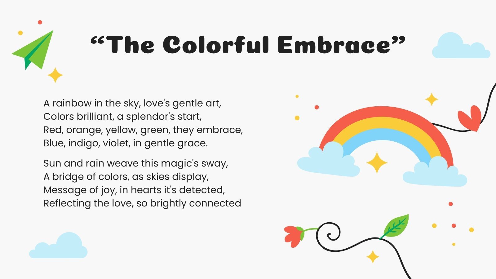 Short Poems For Kids Presentation