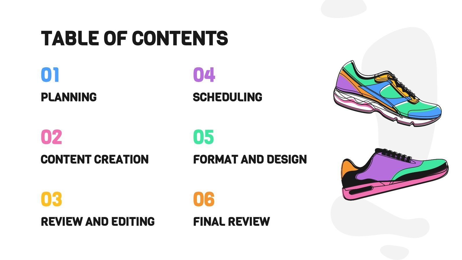 Sport Shoe Brand Social Media Strategy Presentation