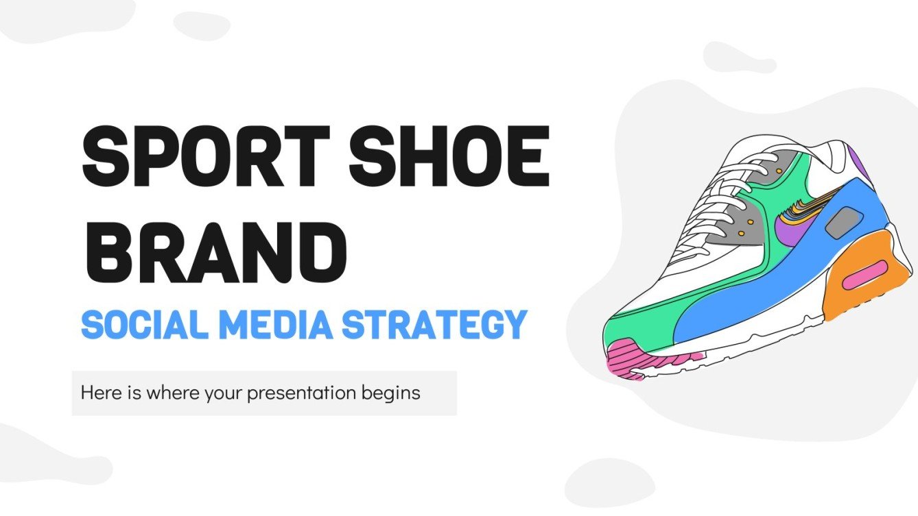 Google Slides and PowerPoint templates about shoes