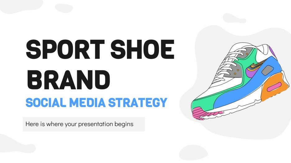 Google Slides and PowerPoint templates about shoes