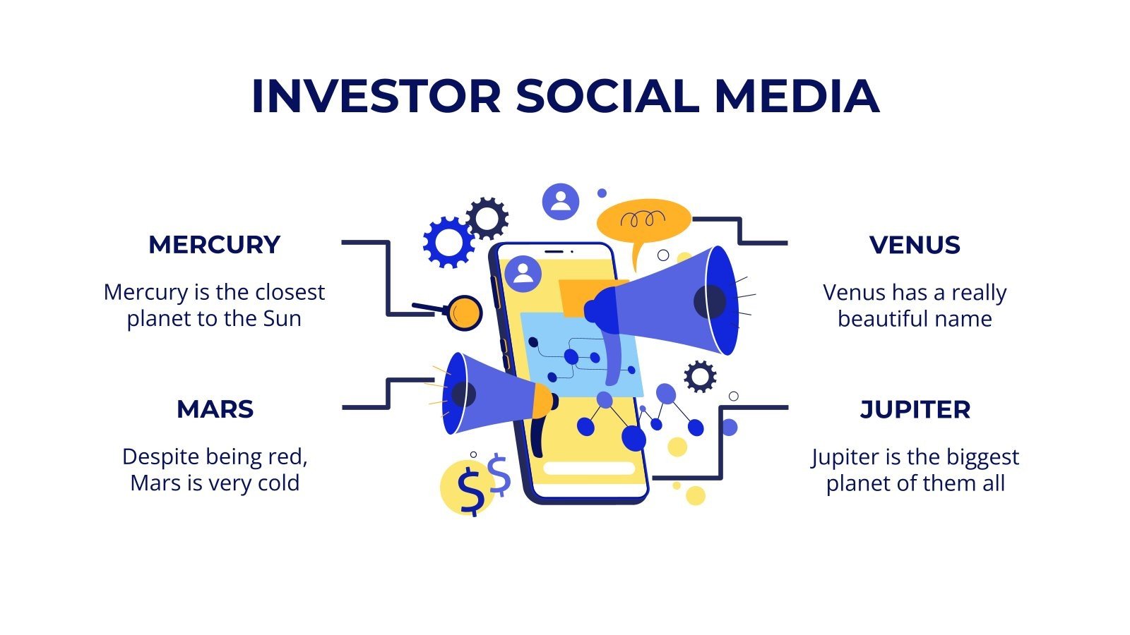 Investors Social Media Infographics Template