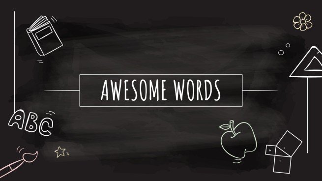 Doodle Chalkboard Background Presentation