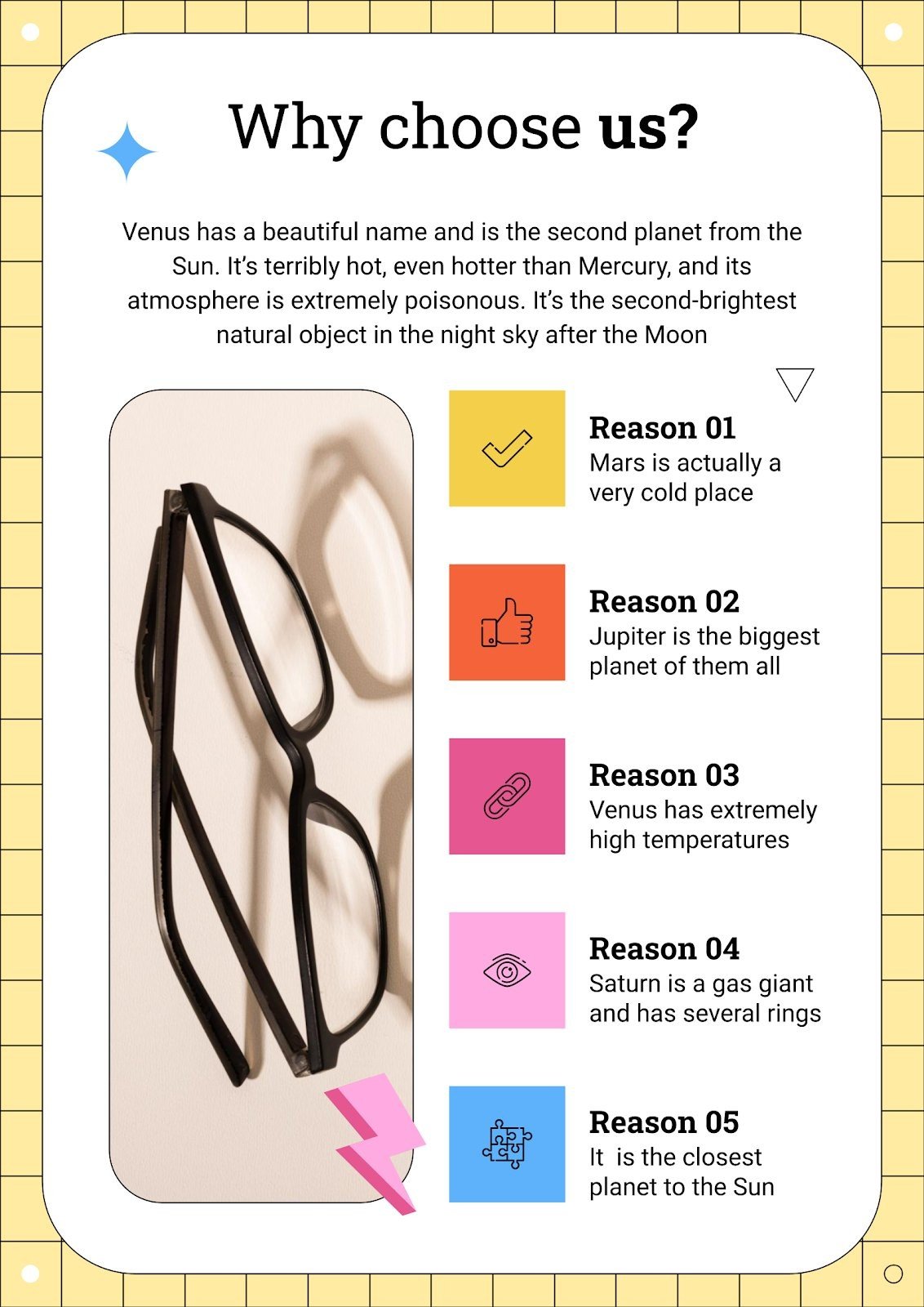 Glasses Catalog Presentation