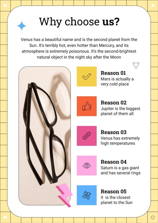 Glasses Catalog Presentation