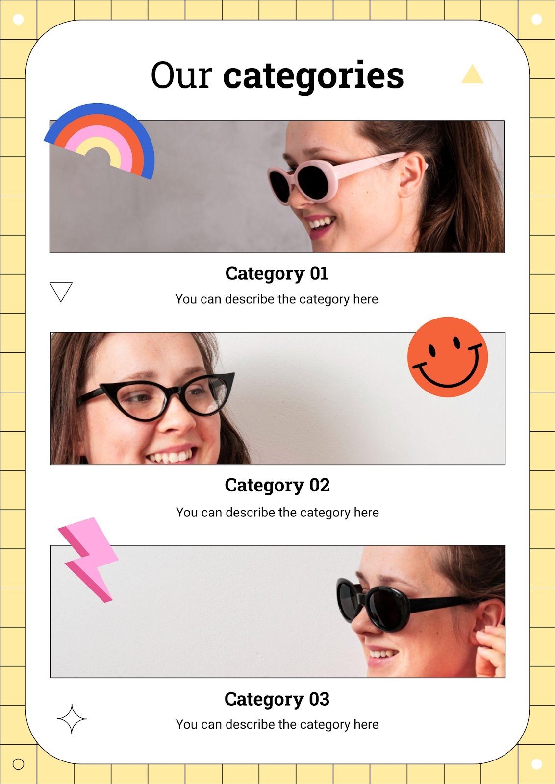 Glasses Catalog Presentation