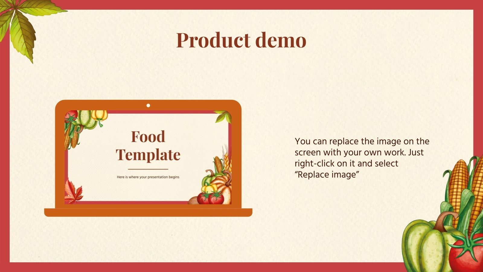 Food Template Presentation