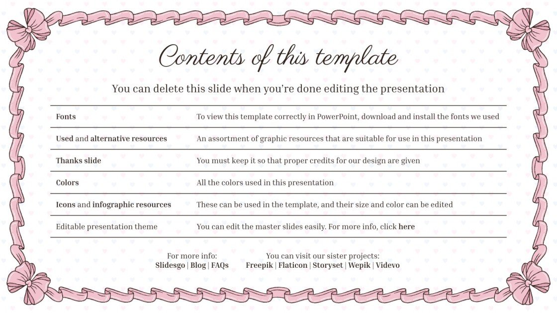 Coquette Aesthetic Theme Presentation