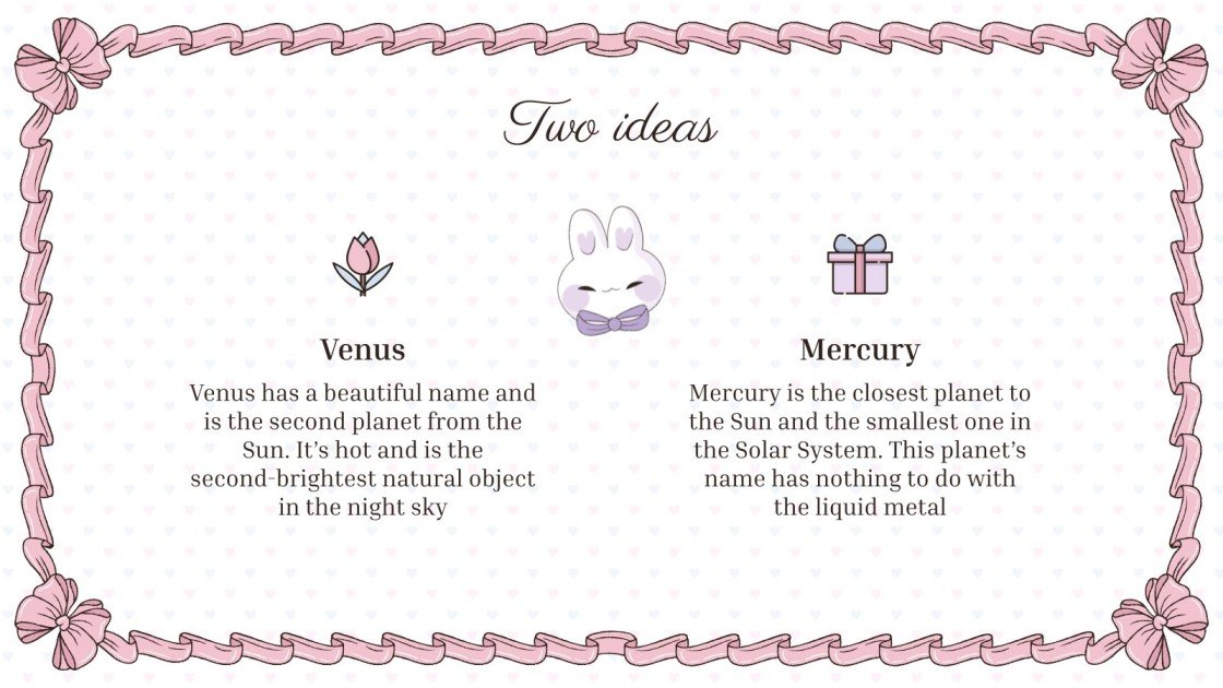 Coquette Aesthetic Theme Presentation