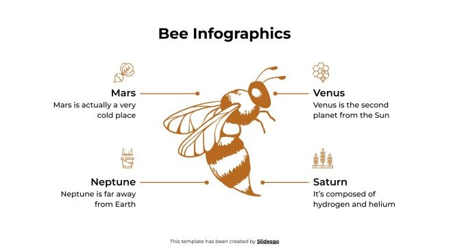 Bee Infographics Template