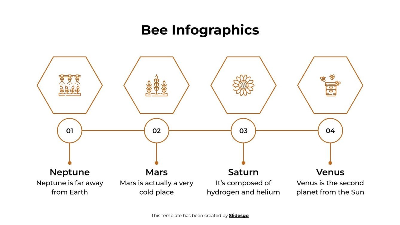 Bee Infographics Template