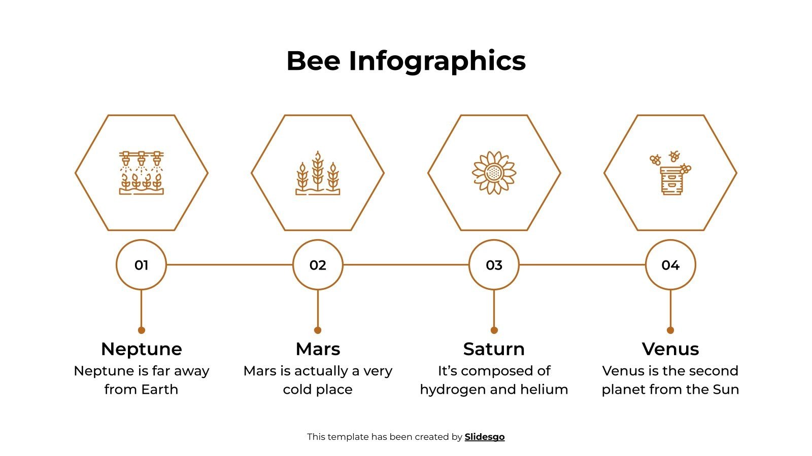 Bee Infographics Template