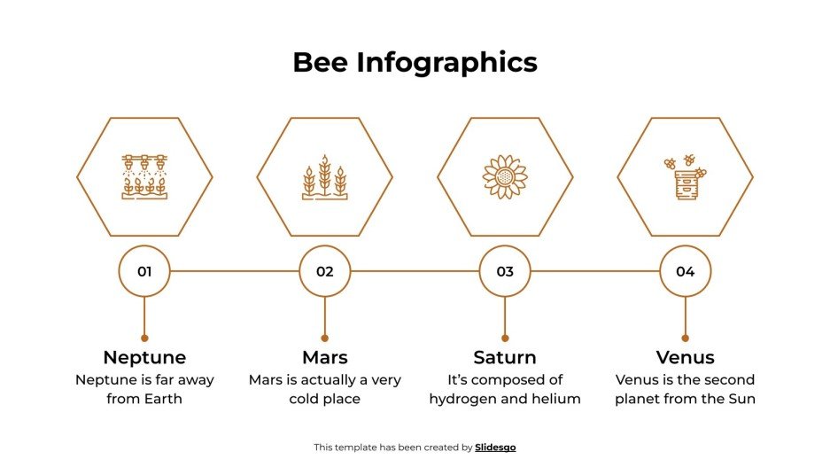 Bee Infographics Template