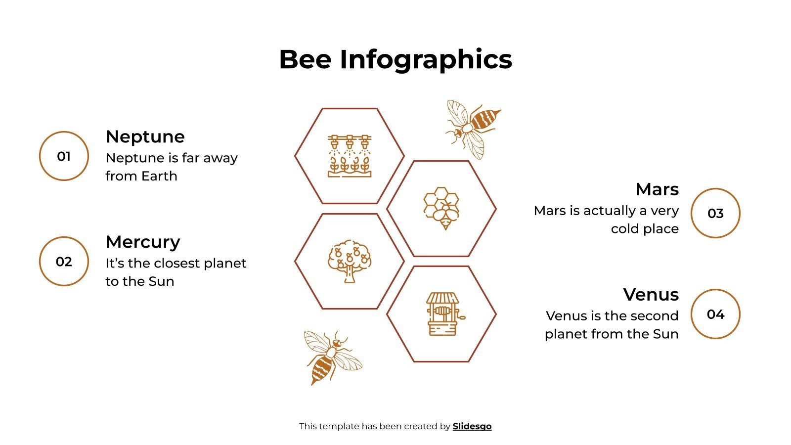 Bee Infographics Template