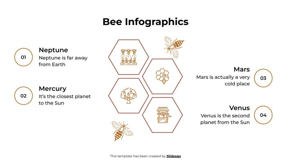 Bee Infographics Template
