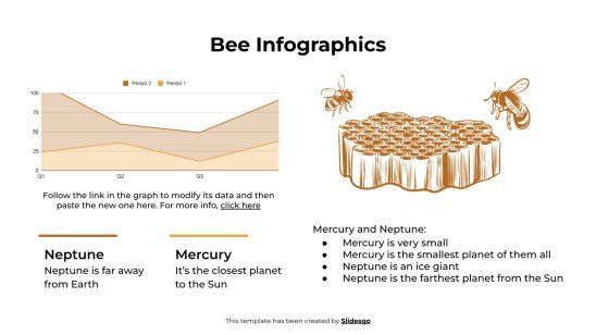 Bee Infographics Template
