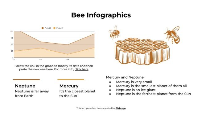 Bee Infographics Template