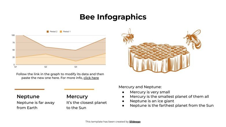 Bee Infographics Template