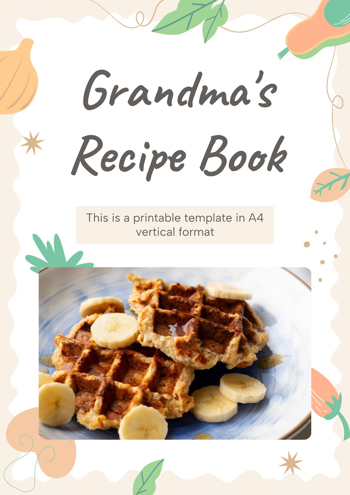 Grandma's Recipe Book Presentation