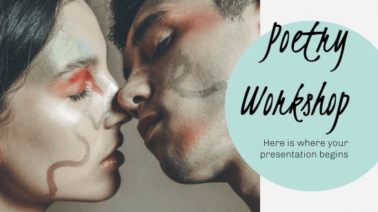 Poetry Workshop Google Slides Theme and PowerPoint Template