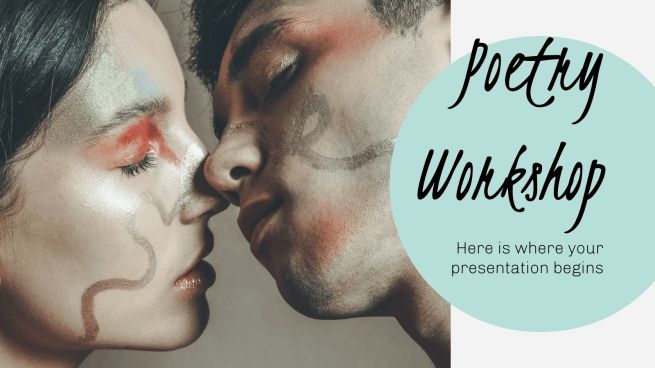 Poetry Workshop Google Slides Theme and PowerPoint Template