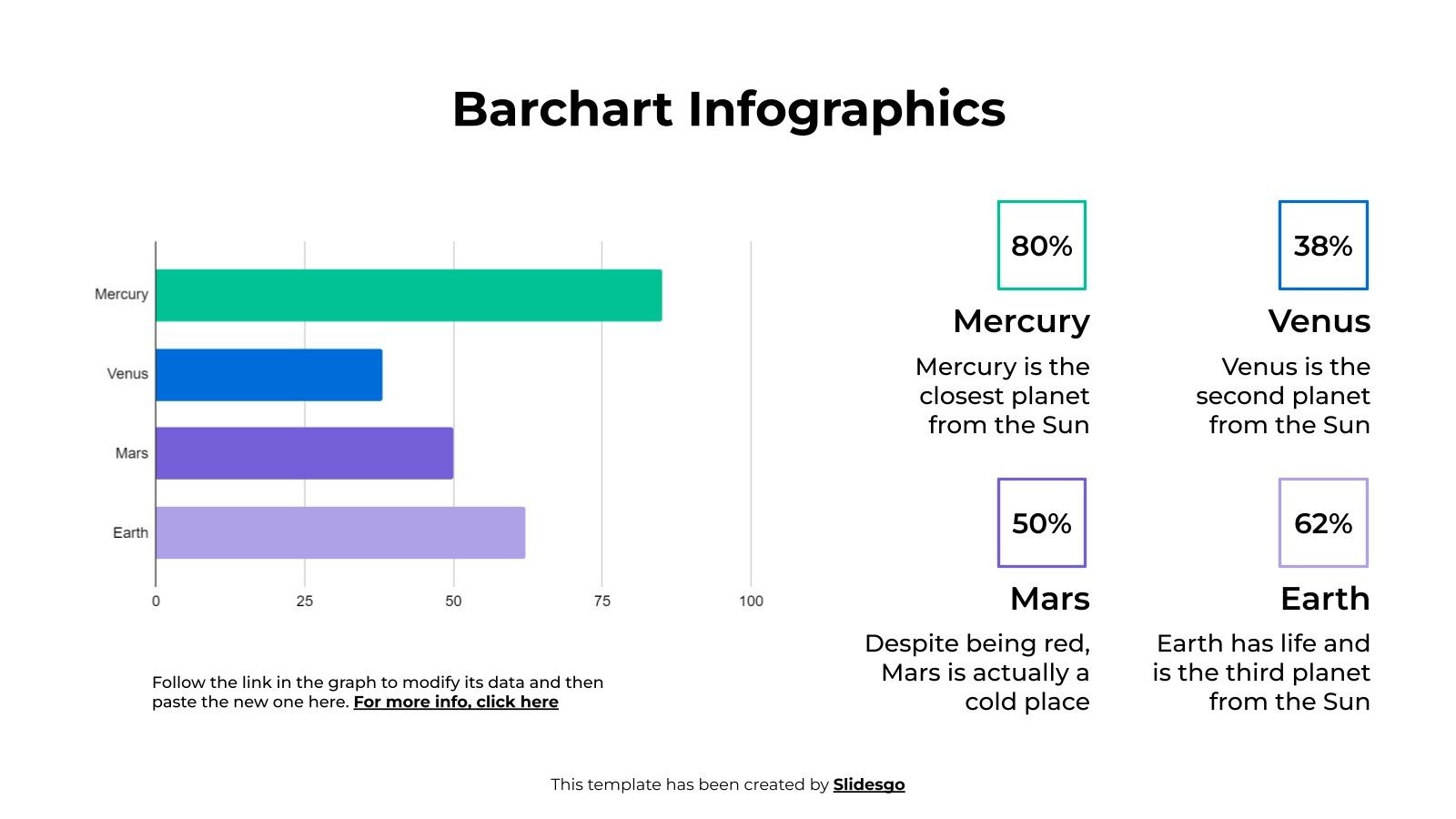 Barchart Infographics Template
