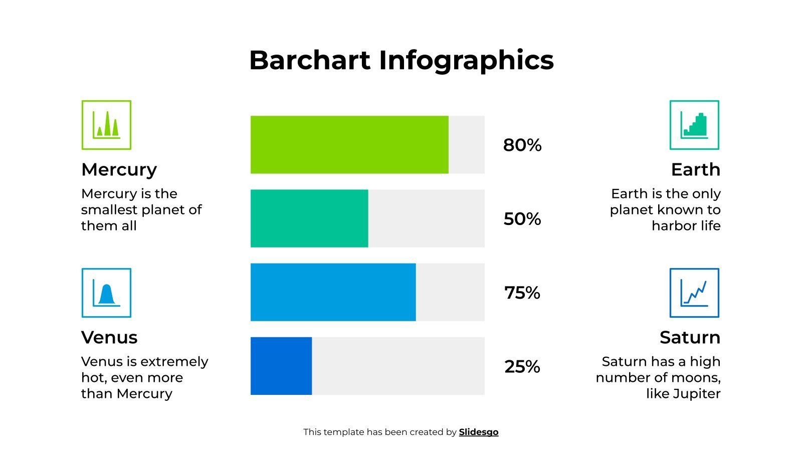 Barchart Infographics Template
