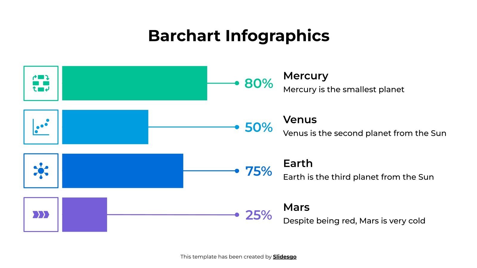 Barchart Infographics Template