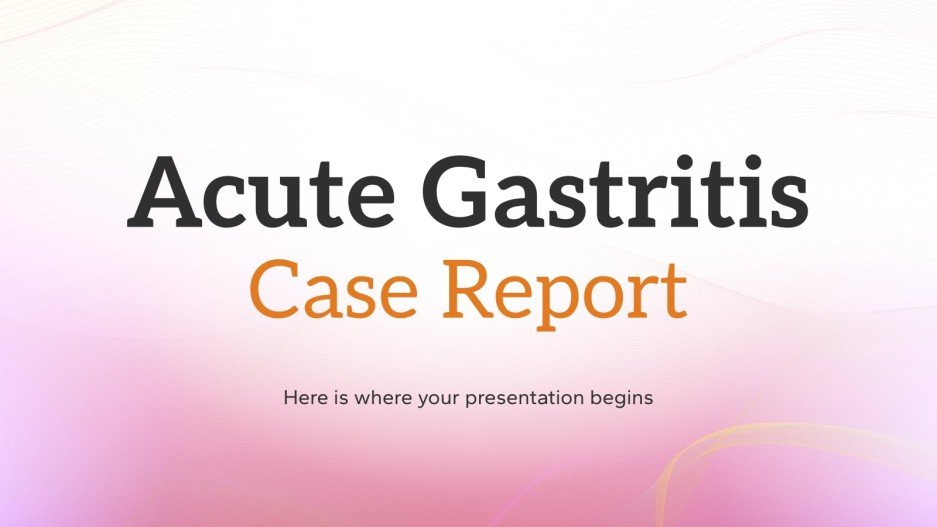Free Case Report Google Slides and PowerPoint templates