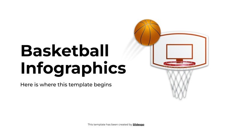 Basketball Infographics Template