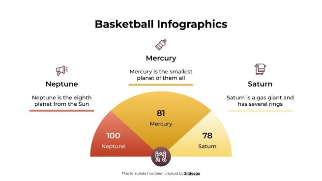Basketball Infographics Template