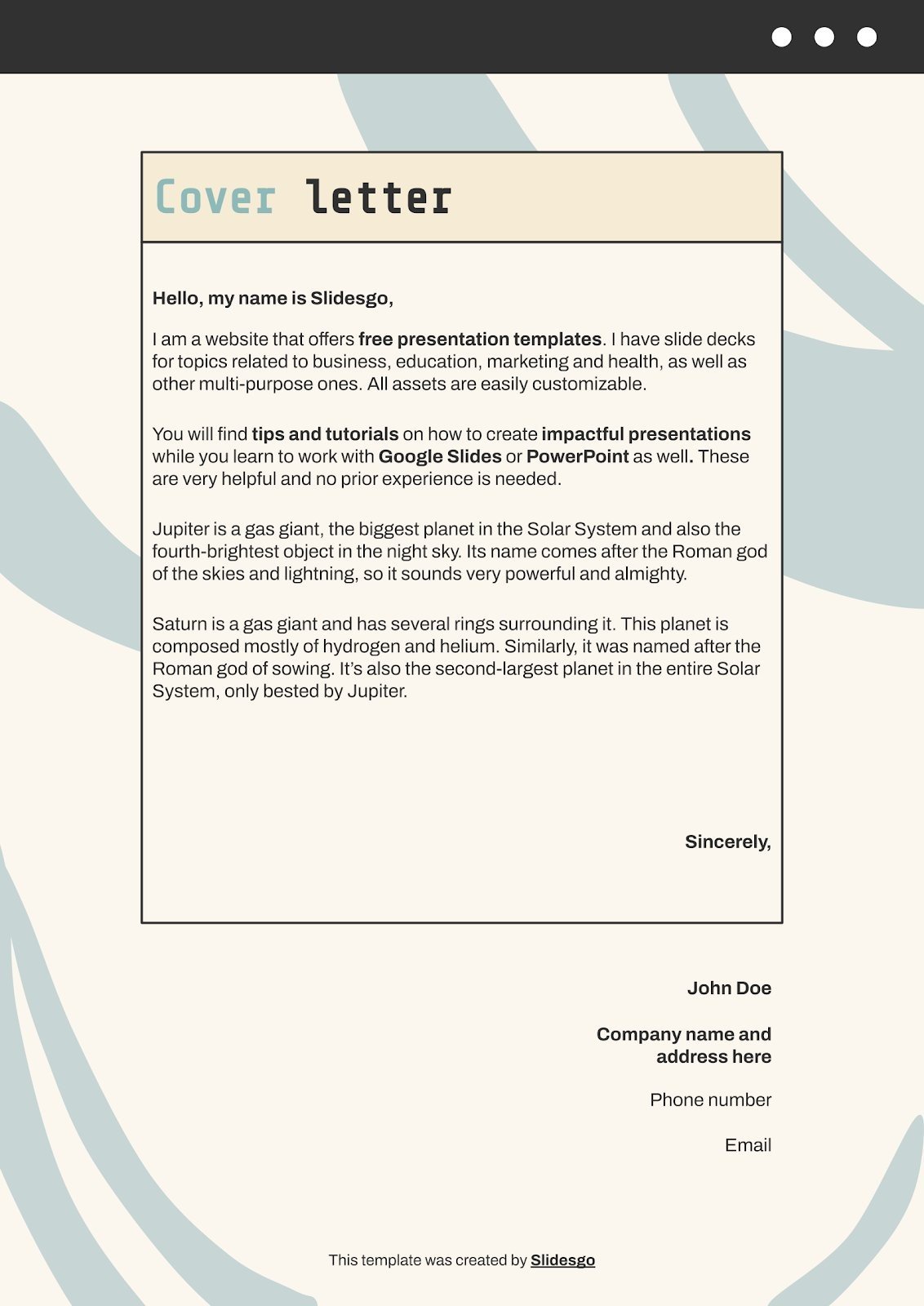 Retro Digital CV Presentation