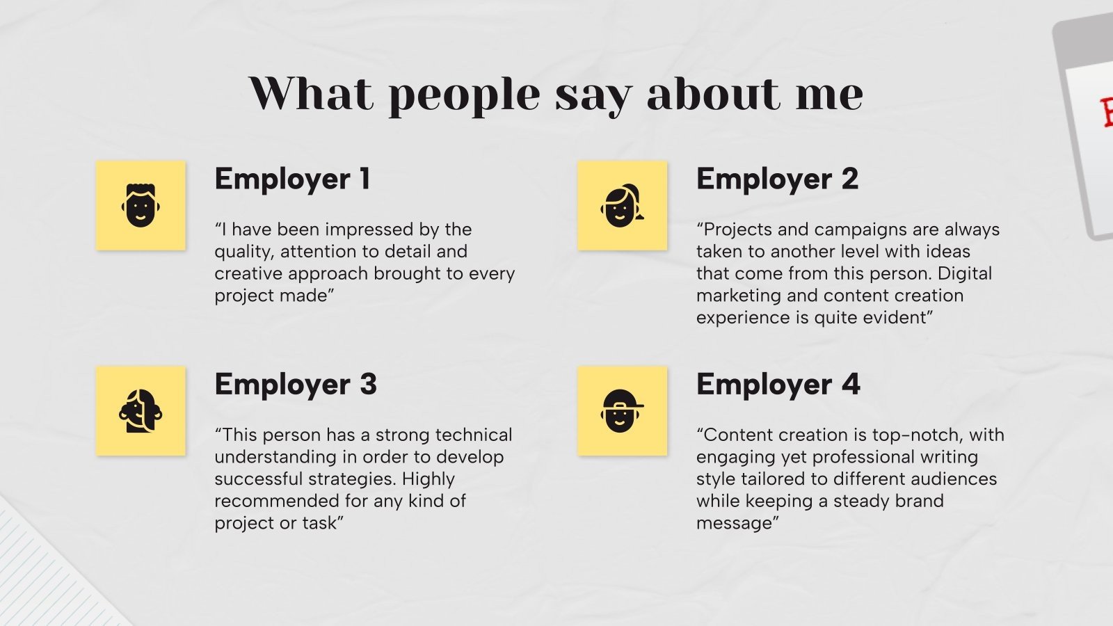 Documentary Journalist Portfolio Presentation