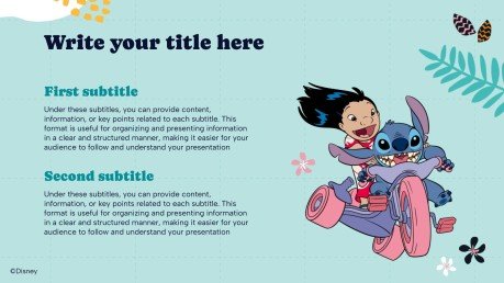 Présentation Lilo et Stitch