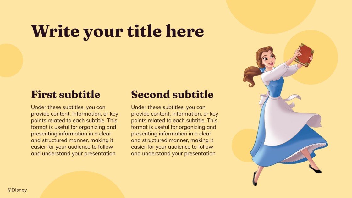 Beauty and the Beast Presentation