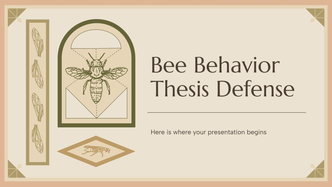 Free Google Slides & PowerPoint templates about bees