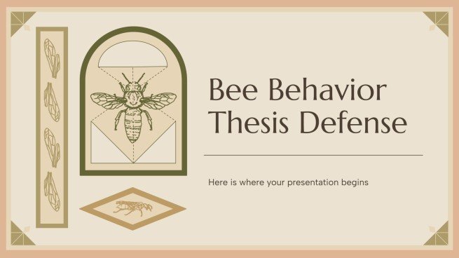 Free Google Slides & PowerPoint templates about bees