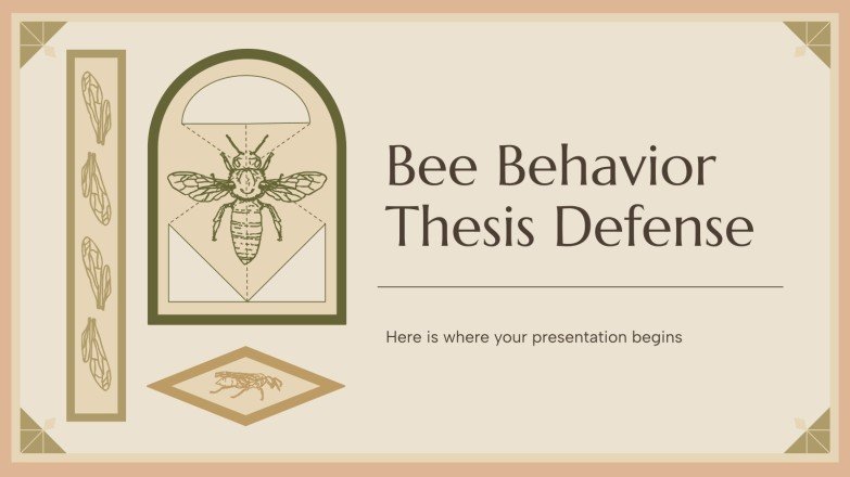 Free Google Slides & PowerPoint templates about bees
