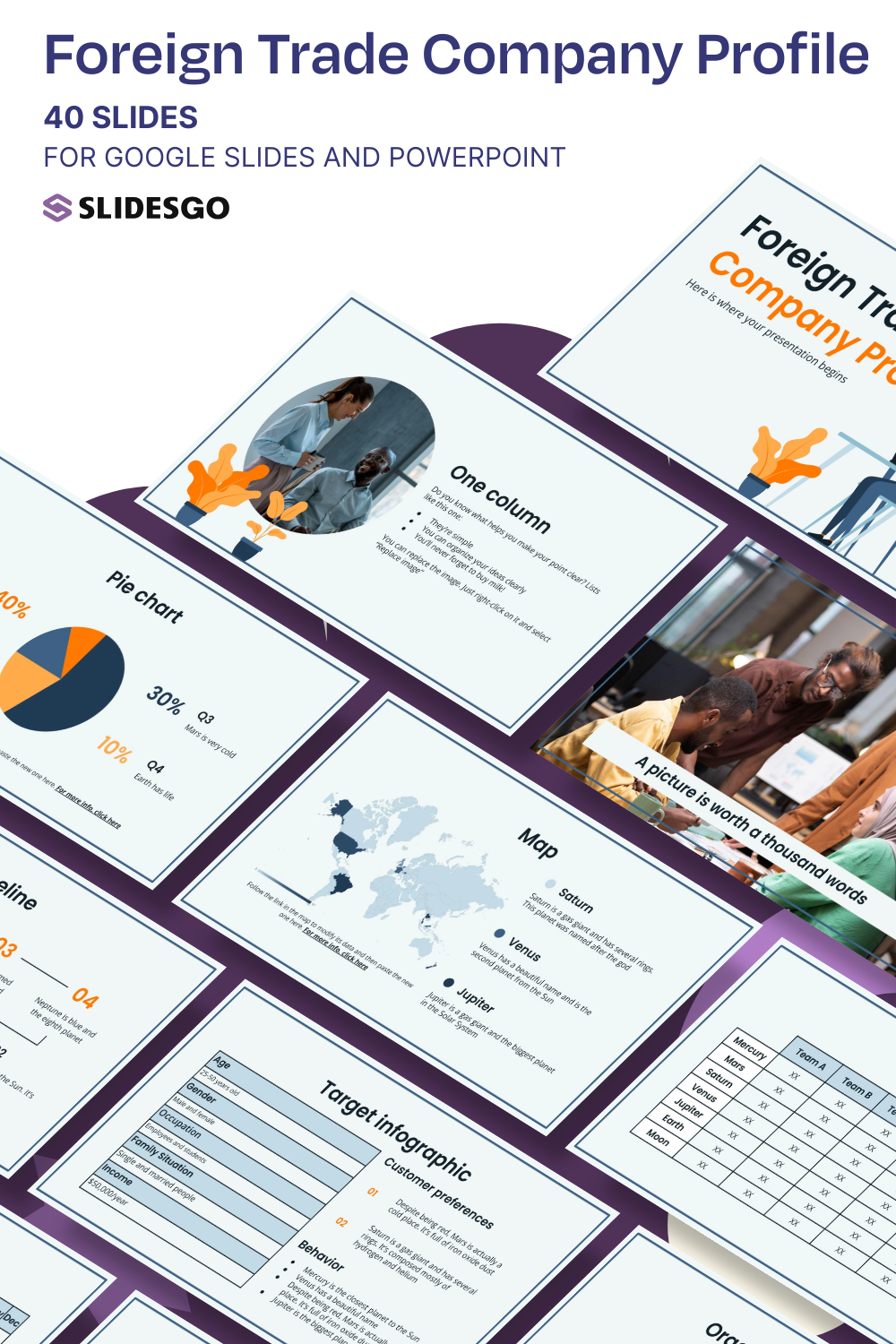 Foreign Trade Company Profile Presentation