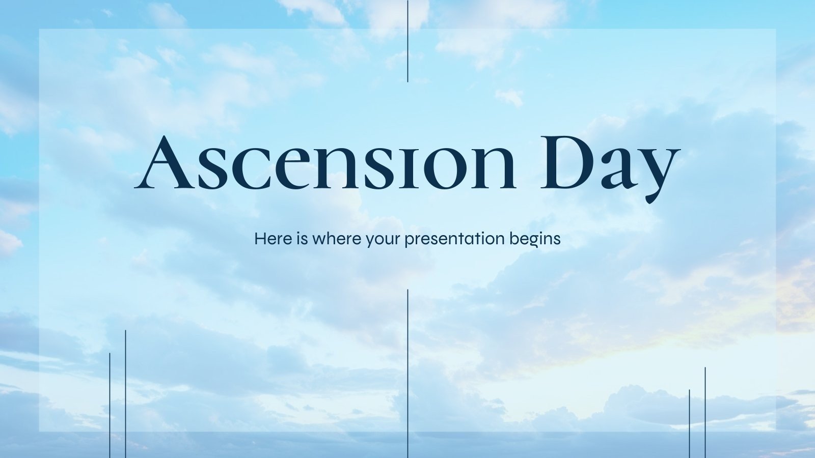 Ascension Day Presentation