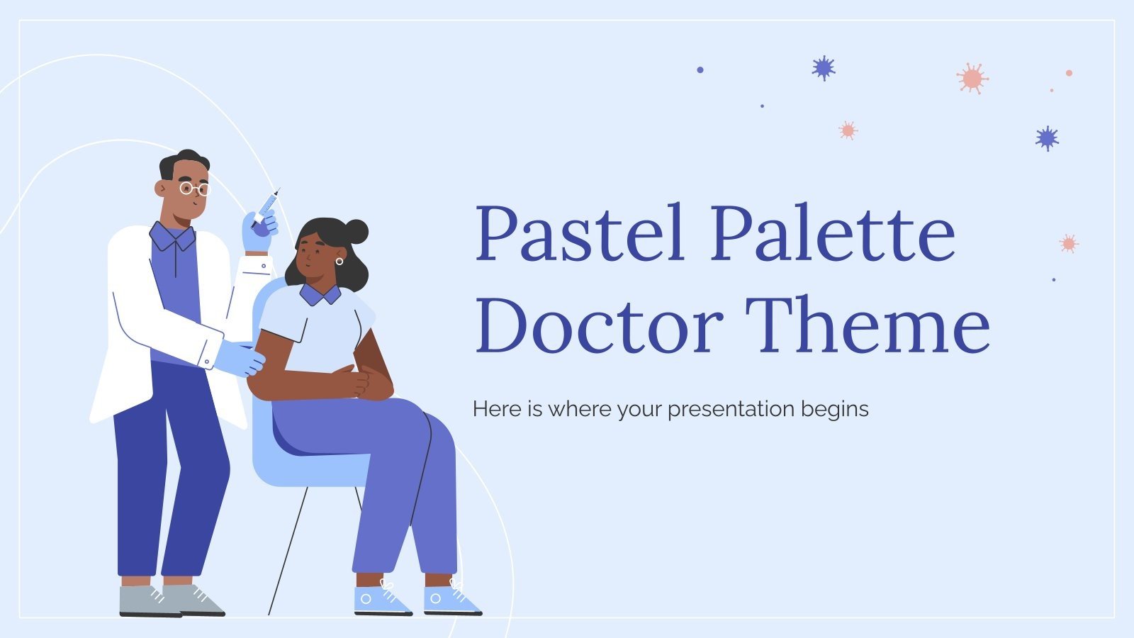 Pastel Palette Doctor Theme Presentation
