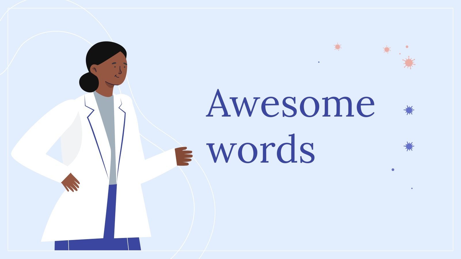 Pastel Palette Doctor Theme Presentation