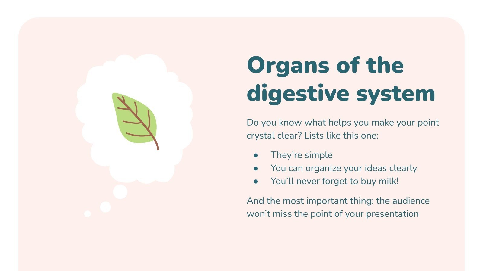 Science Subject for Elementary: Human Digestive System Presentation