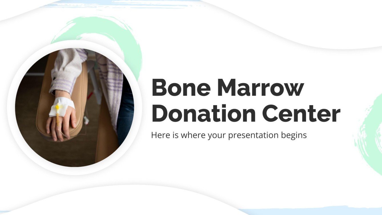 Bone Marrow Donation Center Presentation