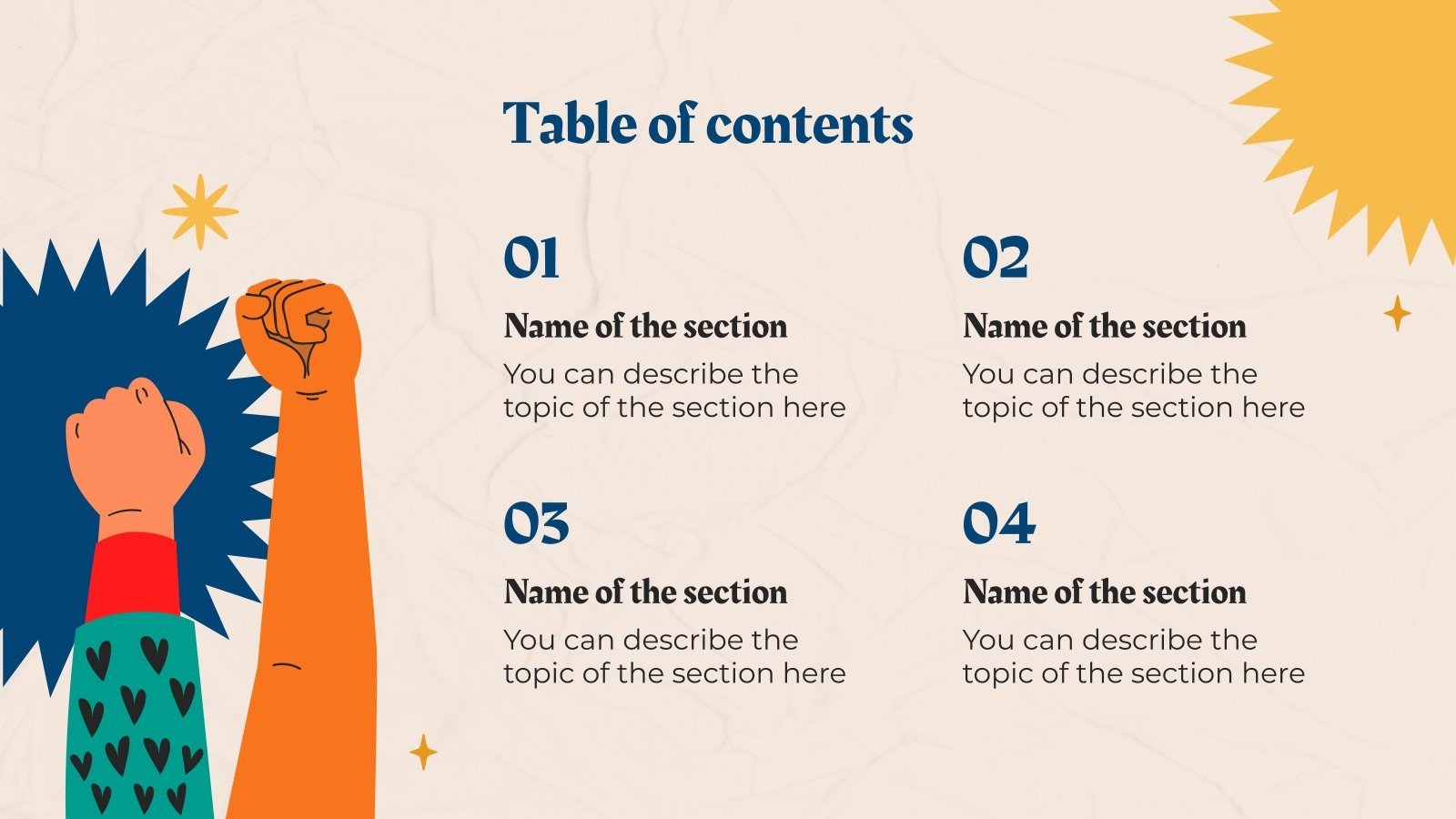 Human Rights Template Presentation