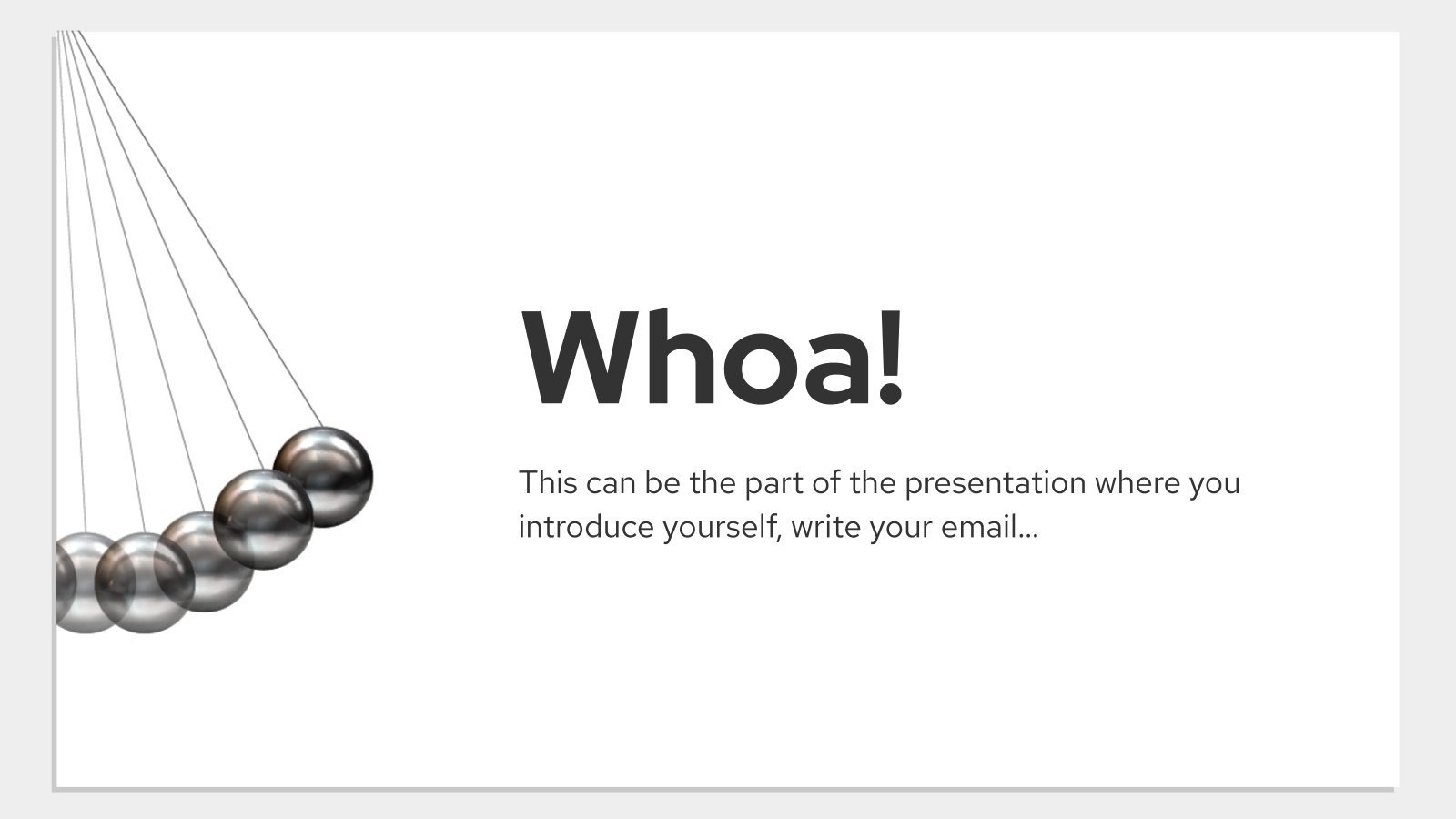 Pendulum Experiment: Introduction to Physics Presentation