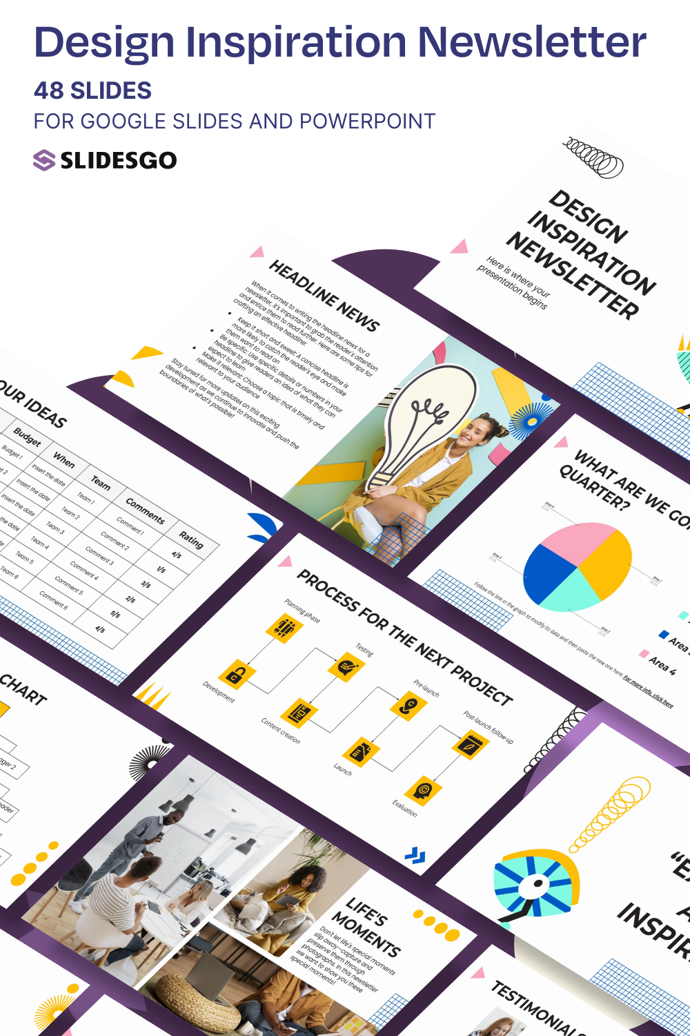 Design Inspiration Newsletter Presentation