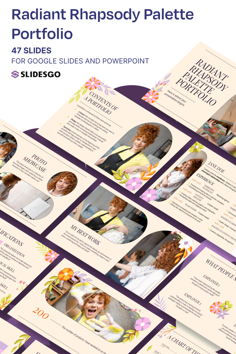 Radiant Rhapsody Palette Portfolio Presentation