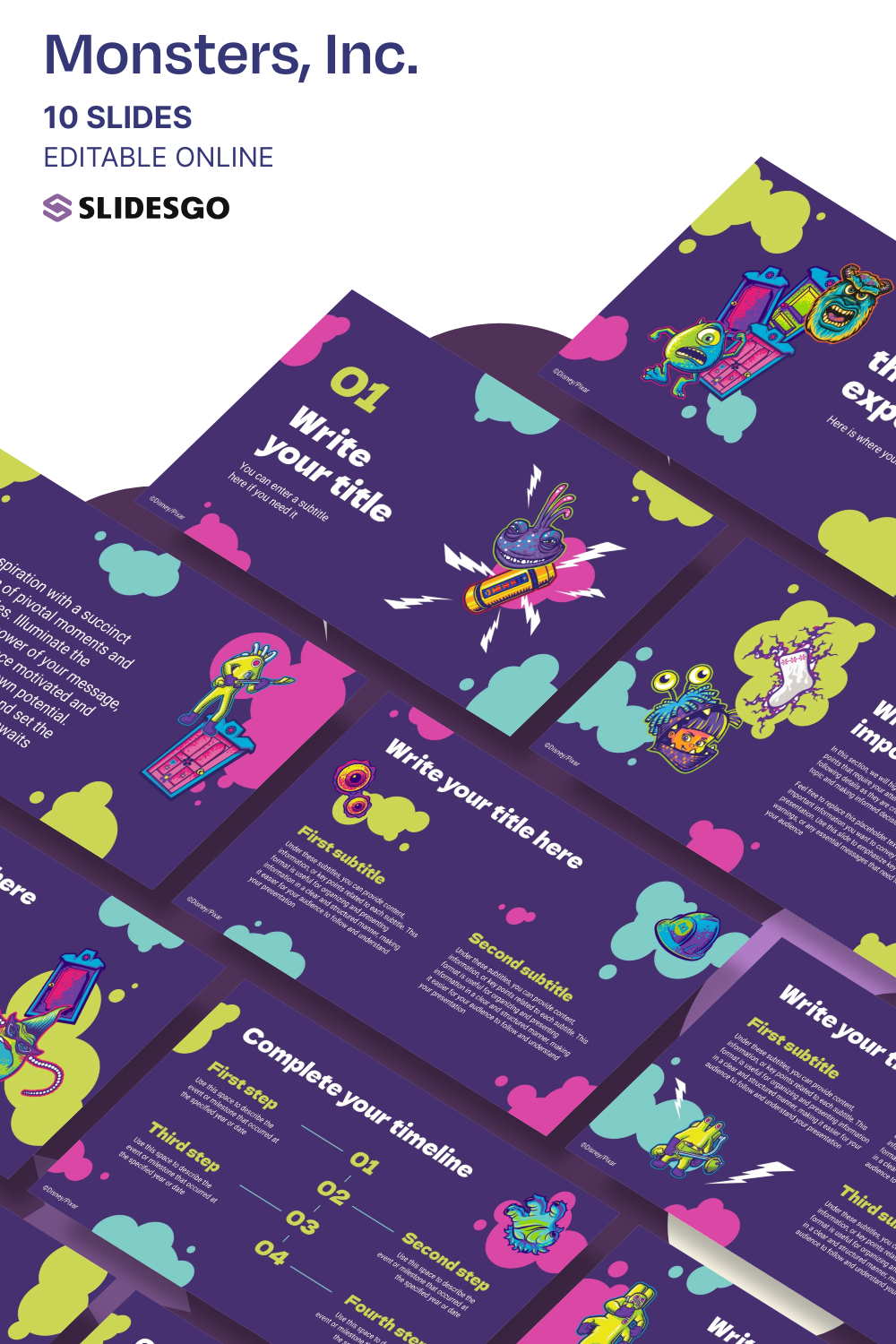 Monsters, Inc. Presentation