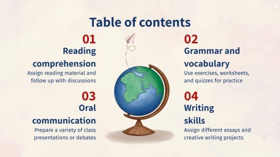 Refinamiento de la estructura de gramática y oraciones